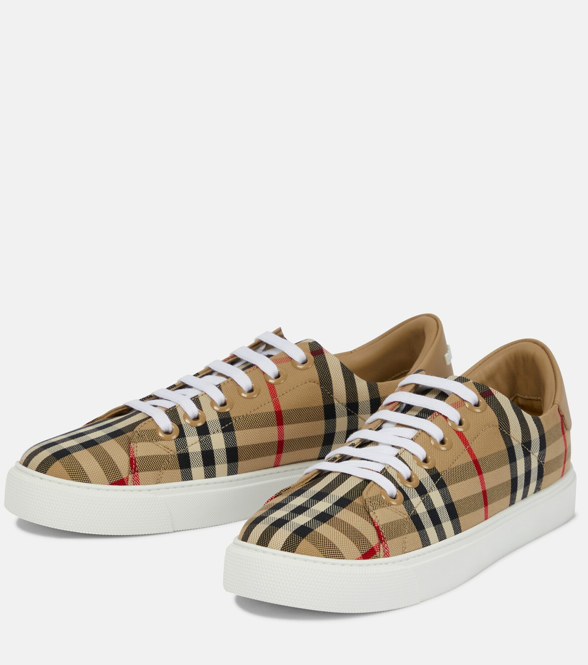 Burberry - Vintage Check canvas sneakers Burberry