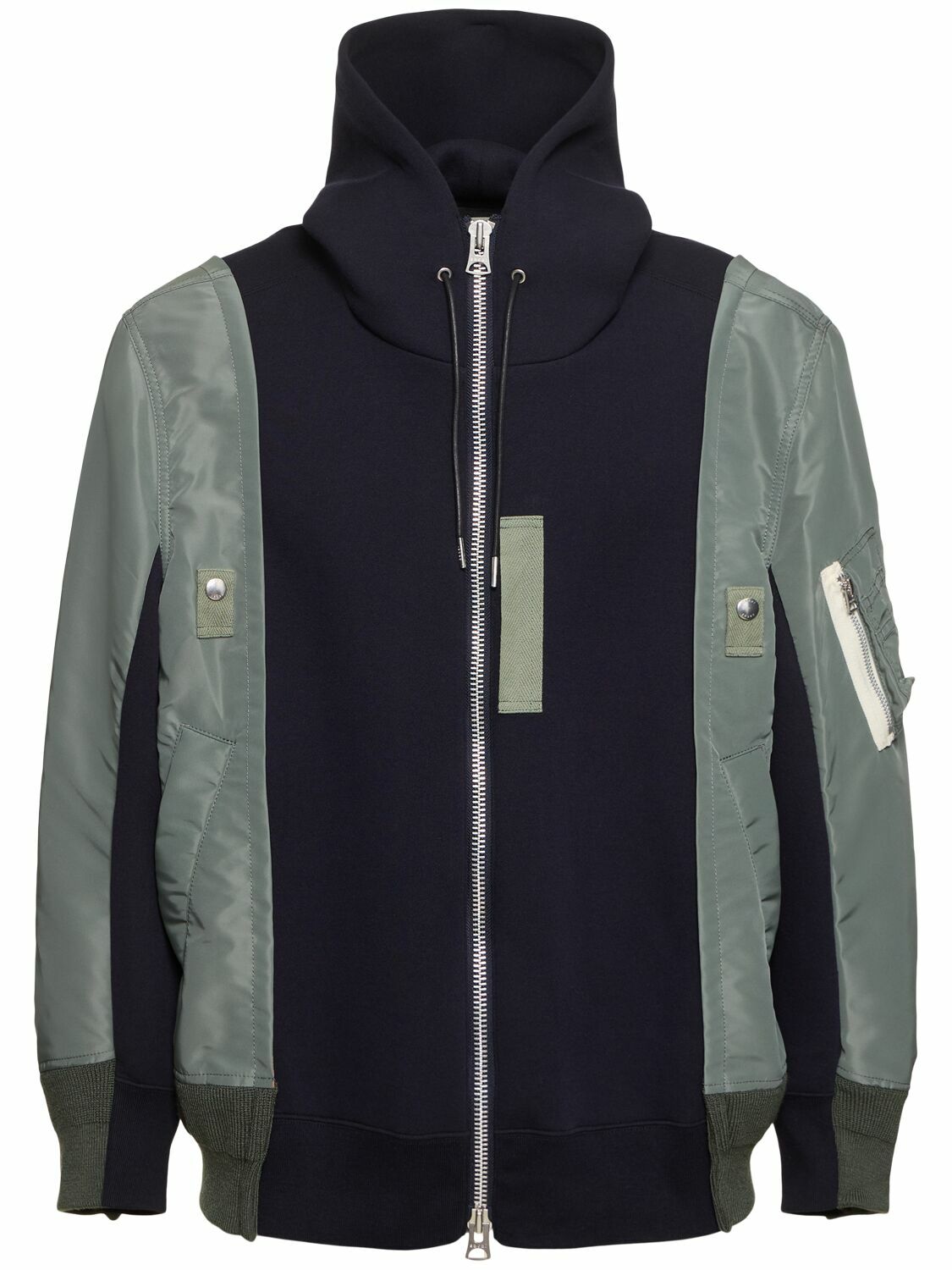 SACAI Nylon Twill X Sponge Padded Jacket Sacai