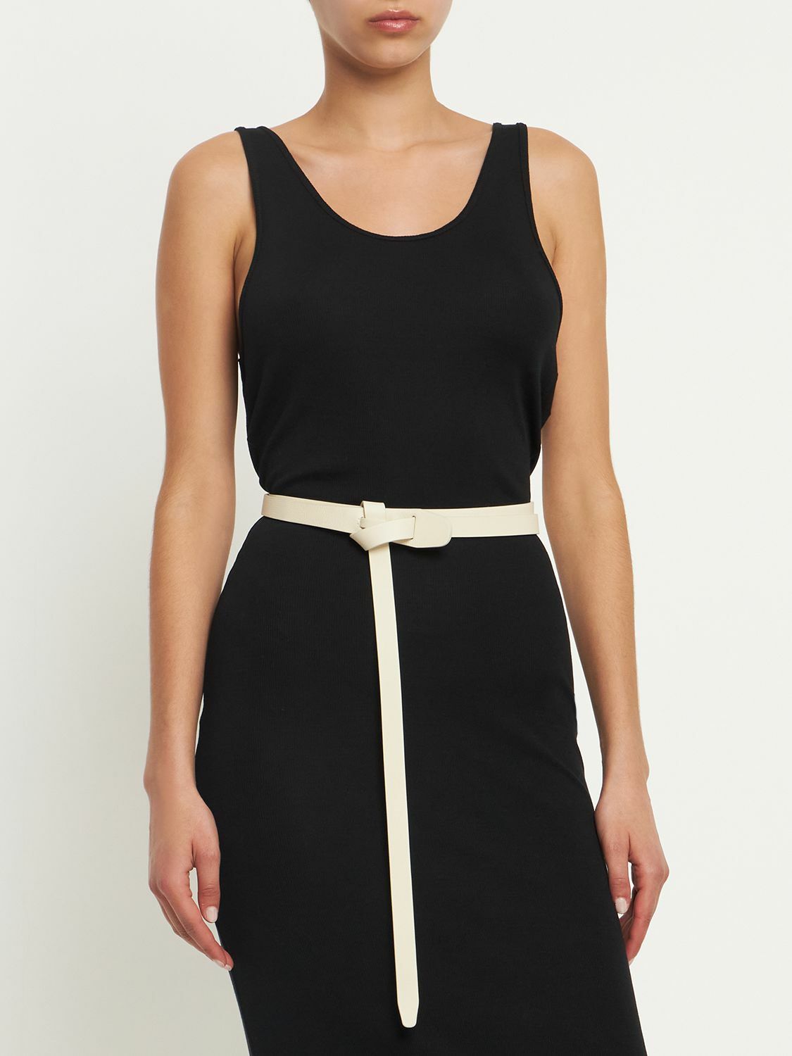 THE ROW - 2 Cm Knotted Leather Belt The Row