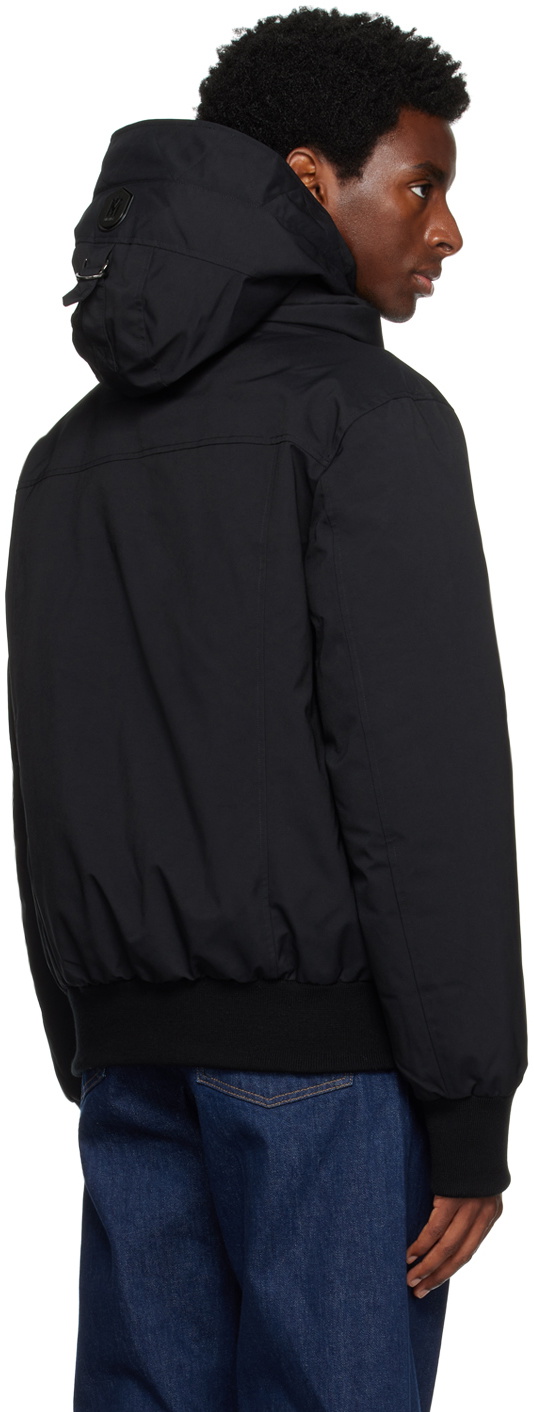 MACKAGE Black Dixon Down Bomber Jacket Mackage