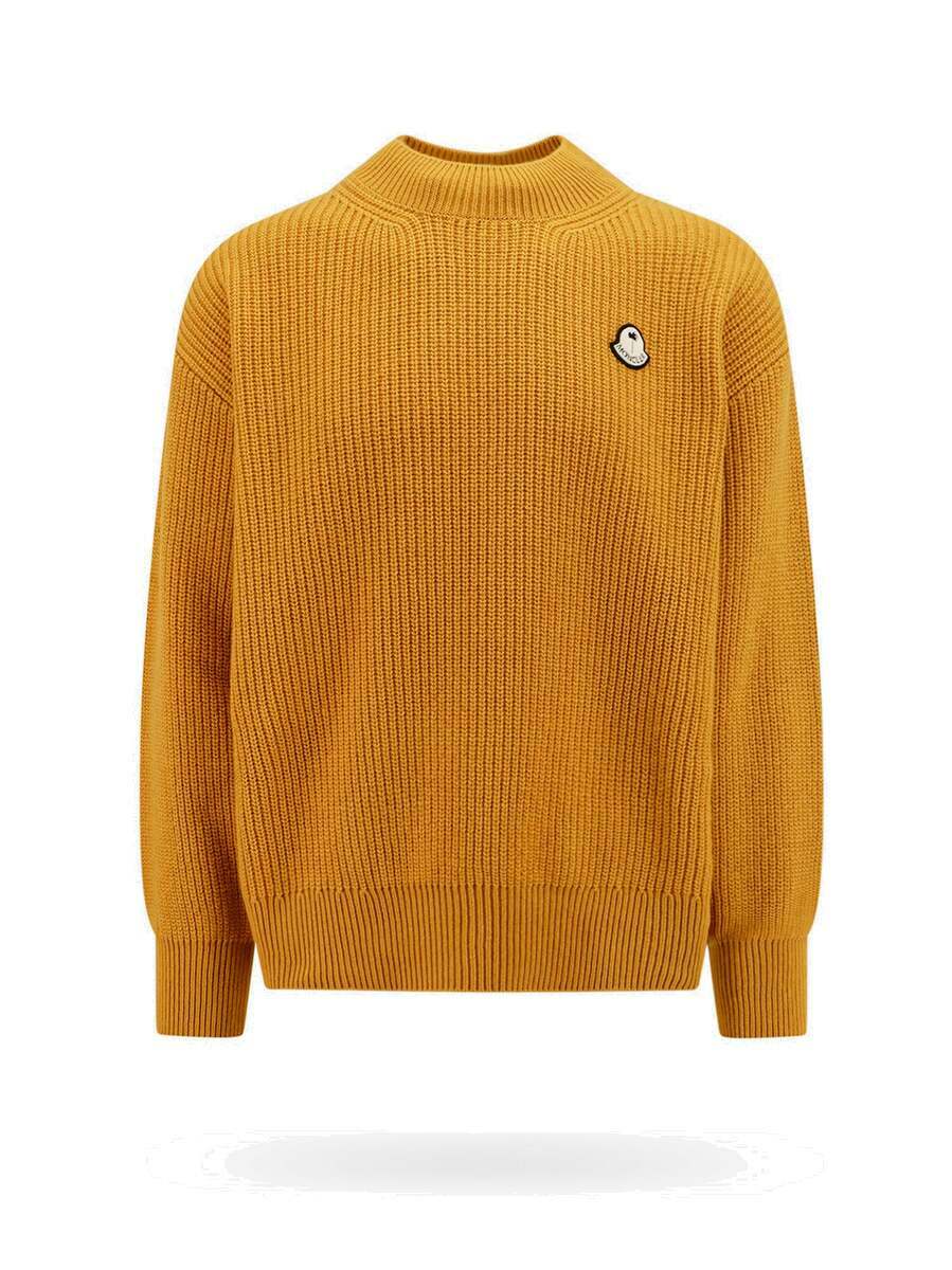 Moncler Genius Sweater Yellow Mens Moncler Genius