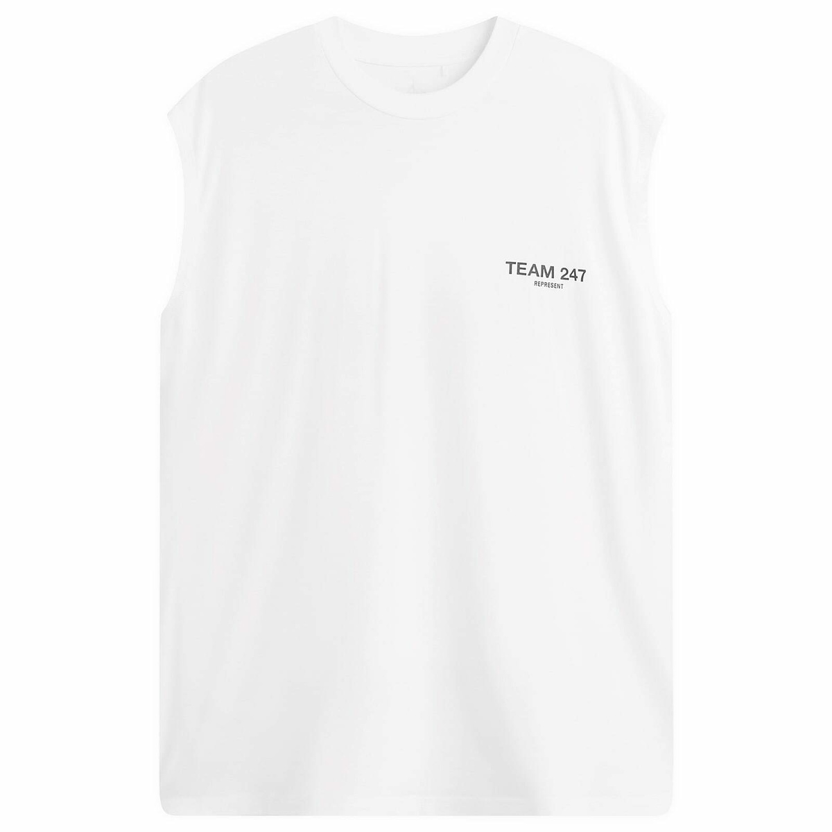 Represent 247 Men's Represent Team 247 Oversized Tank in Flat White ...