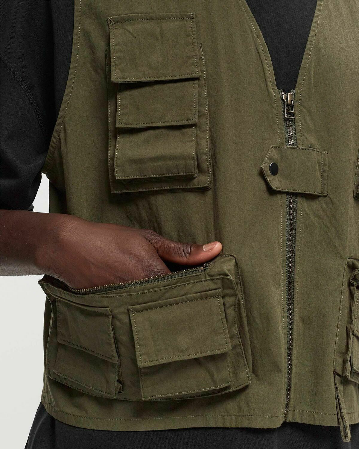 Nike Life Utility Vest Green Vests Nike