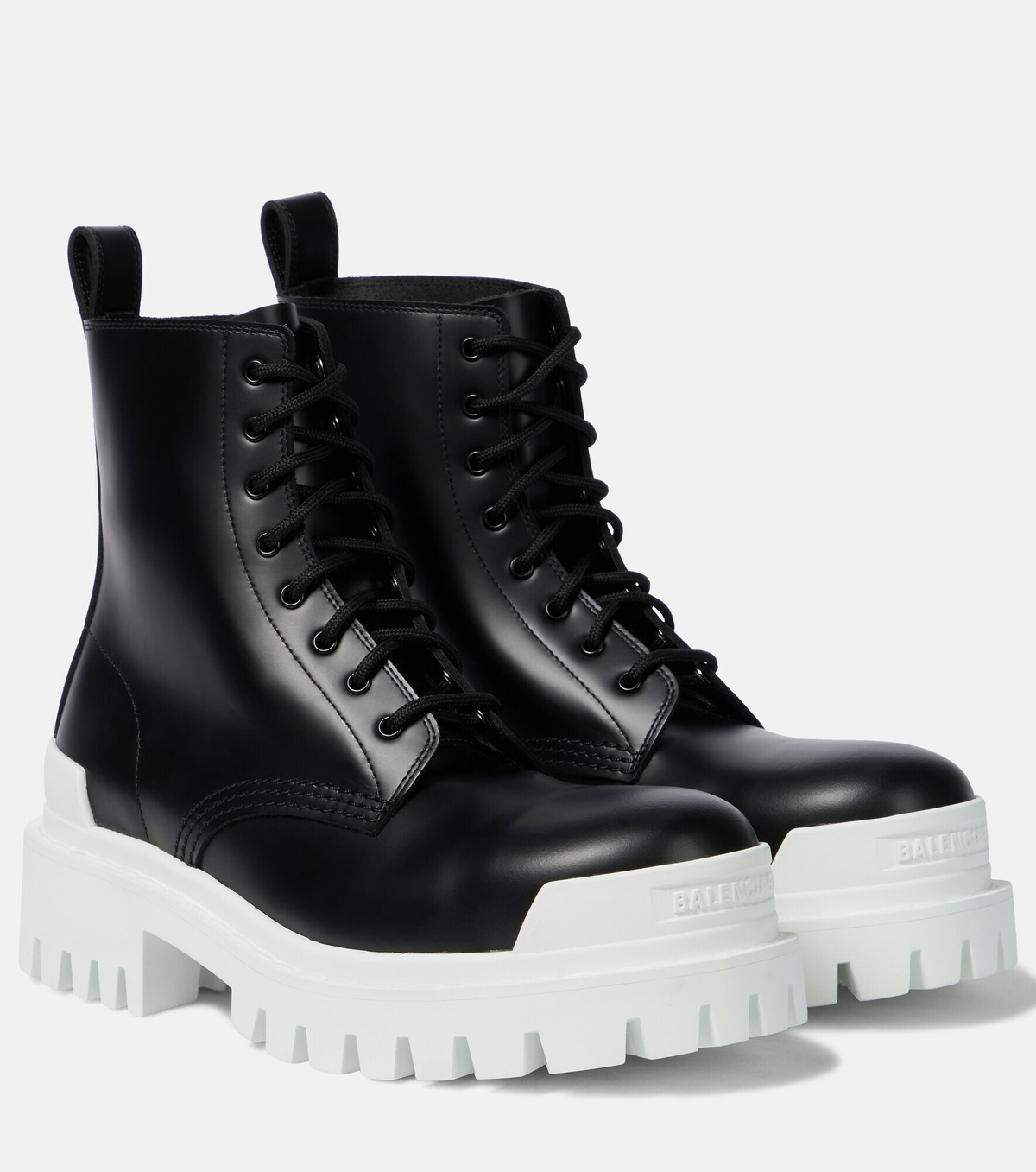 Balenciaga - Strike leather ankle boots Balenciaga