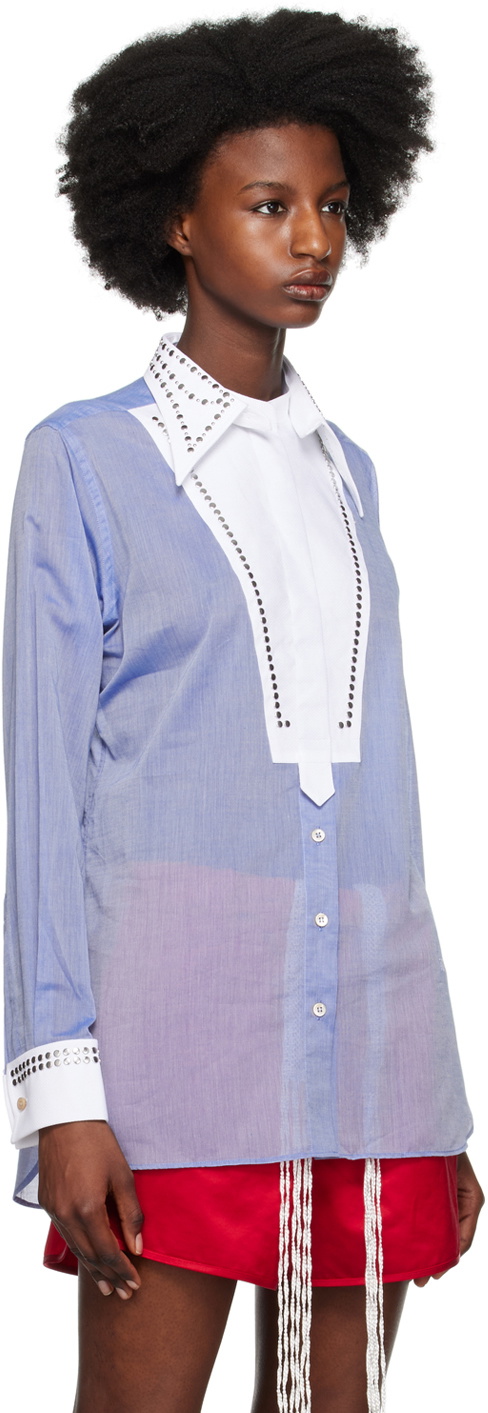 Wales Bonner Blue River Shirt Wales Bonner
