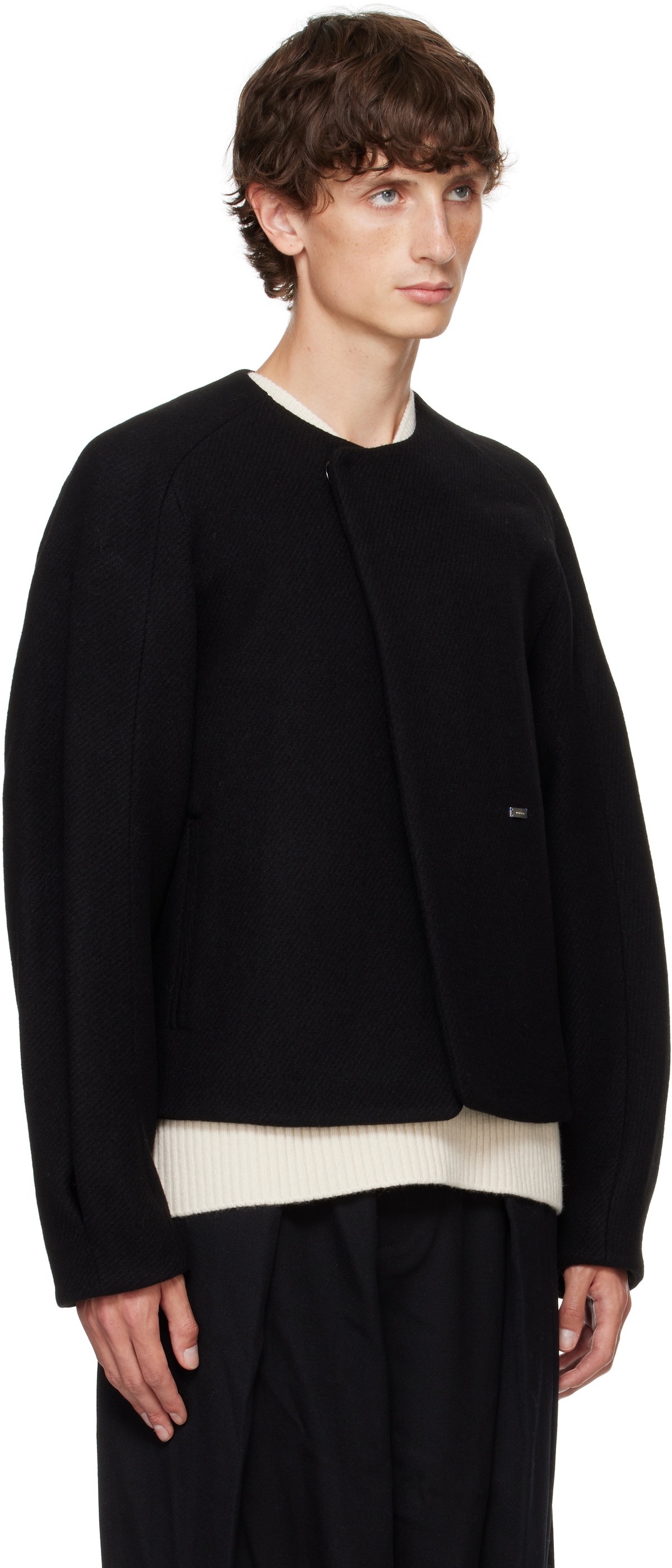 ADER error Black Wool Jacket ADER error