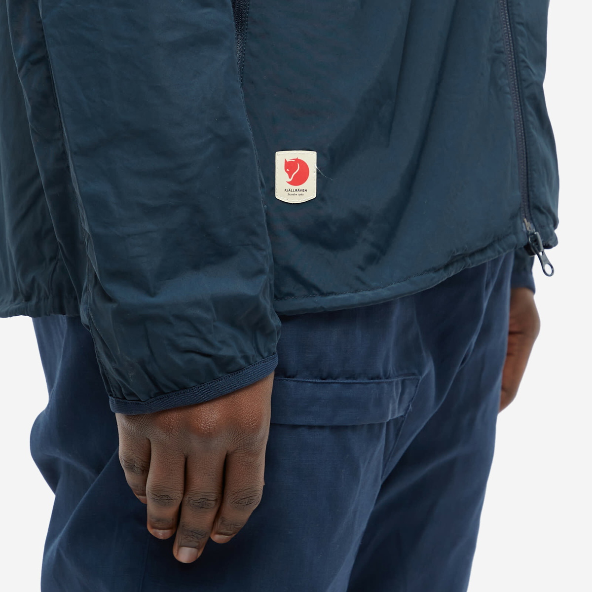 Fjällräven Men's High Coast Wind Jacket in Navy Fjällräven