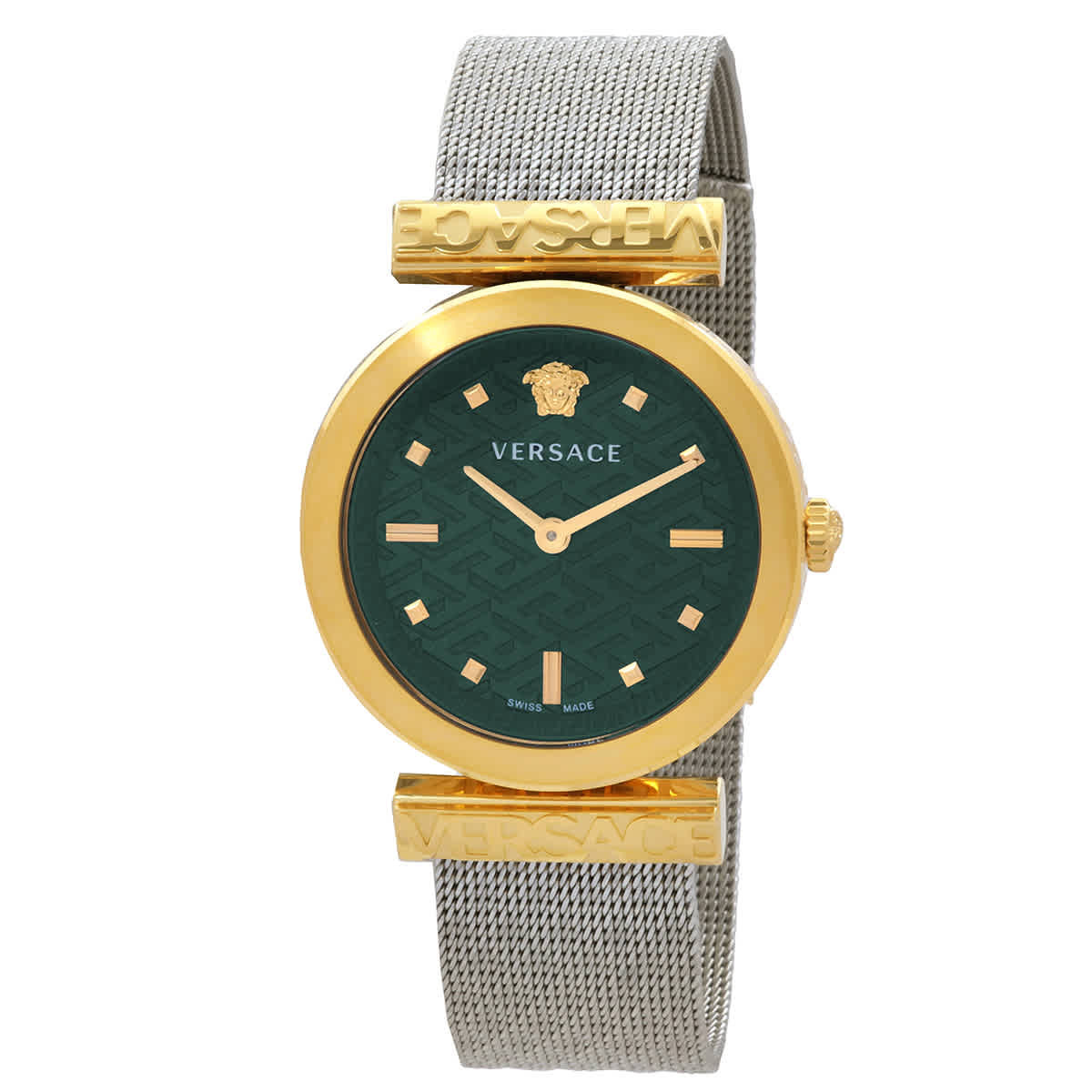 Versace Regalia Quartz Green Dial Ladies Watch VE6J00623 Versace