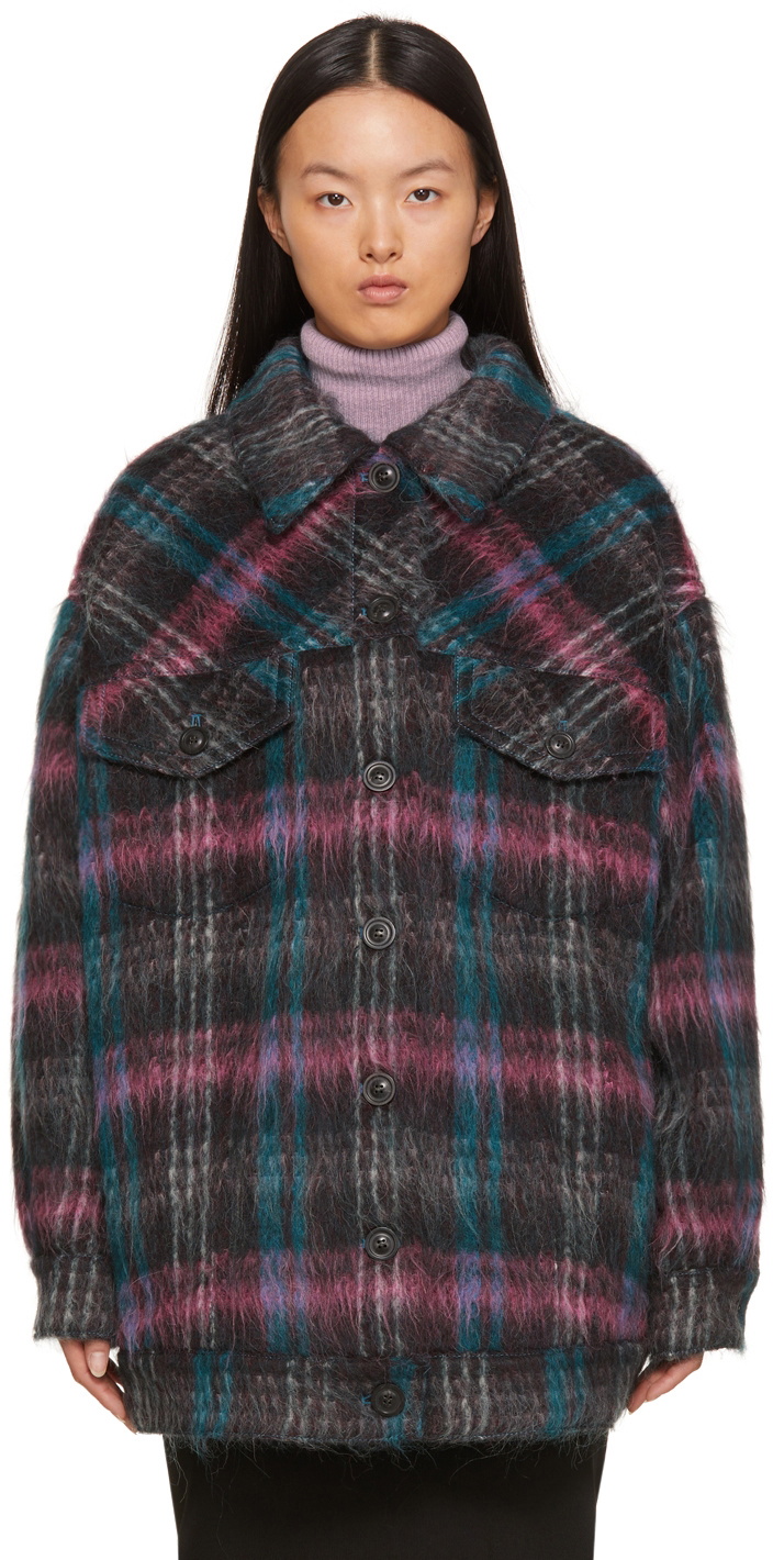 Marc Jacobs Multicolor 'The Oversized Plaid Jacket' Jacket Marc Jacobs