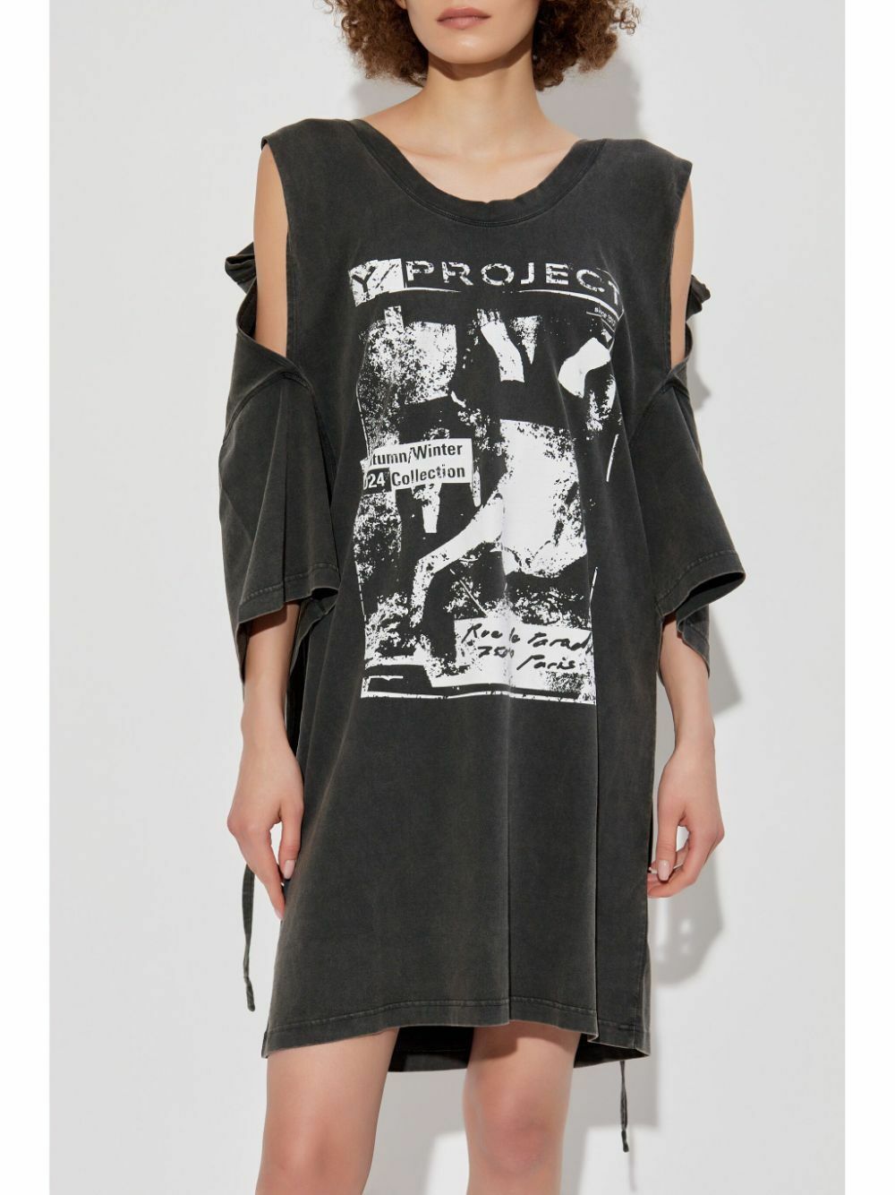 Y/Project Logo Print T-Shirt Dress Y/Project
