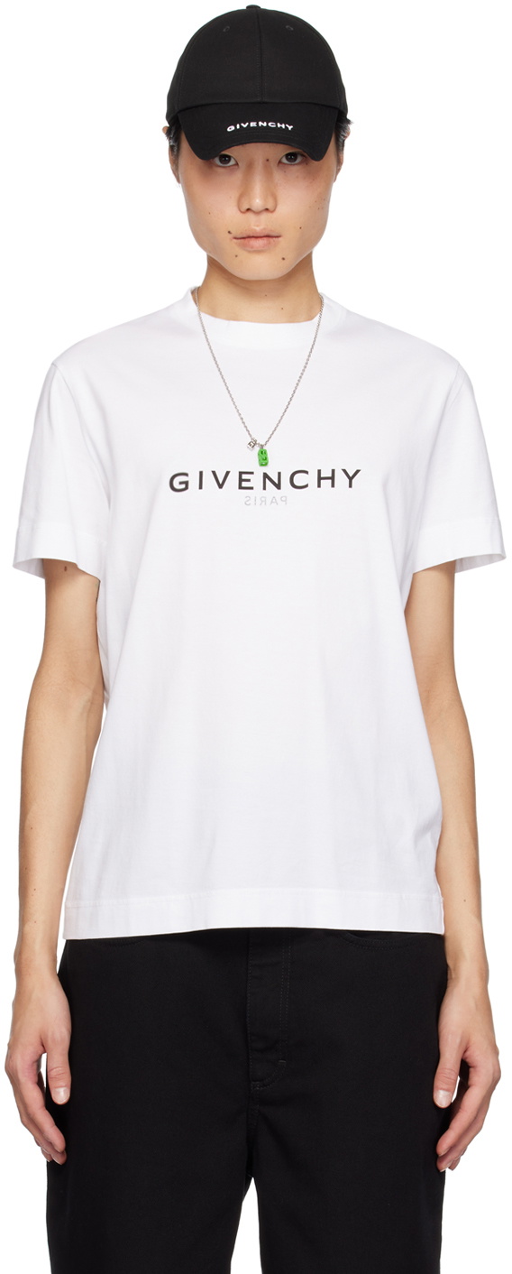 Givenchy White Reverse T-Shirt Givenchy