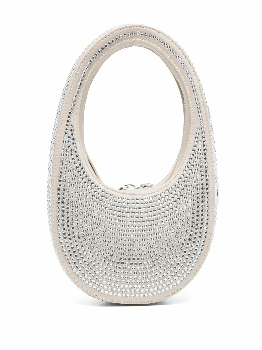 COPERNI - Mini Swipe Crystal Embellished Leather Handbag Coperni