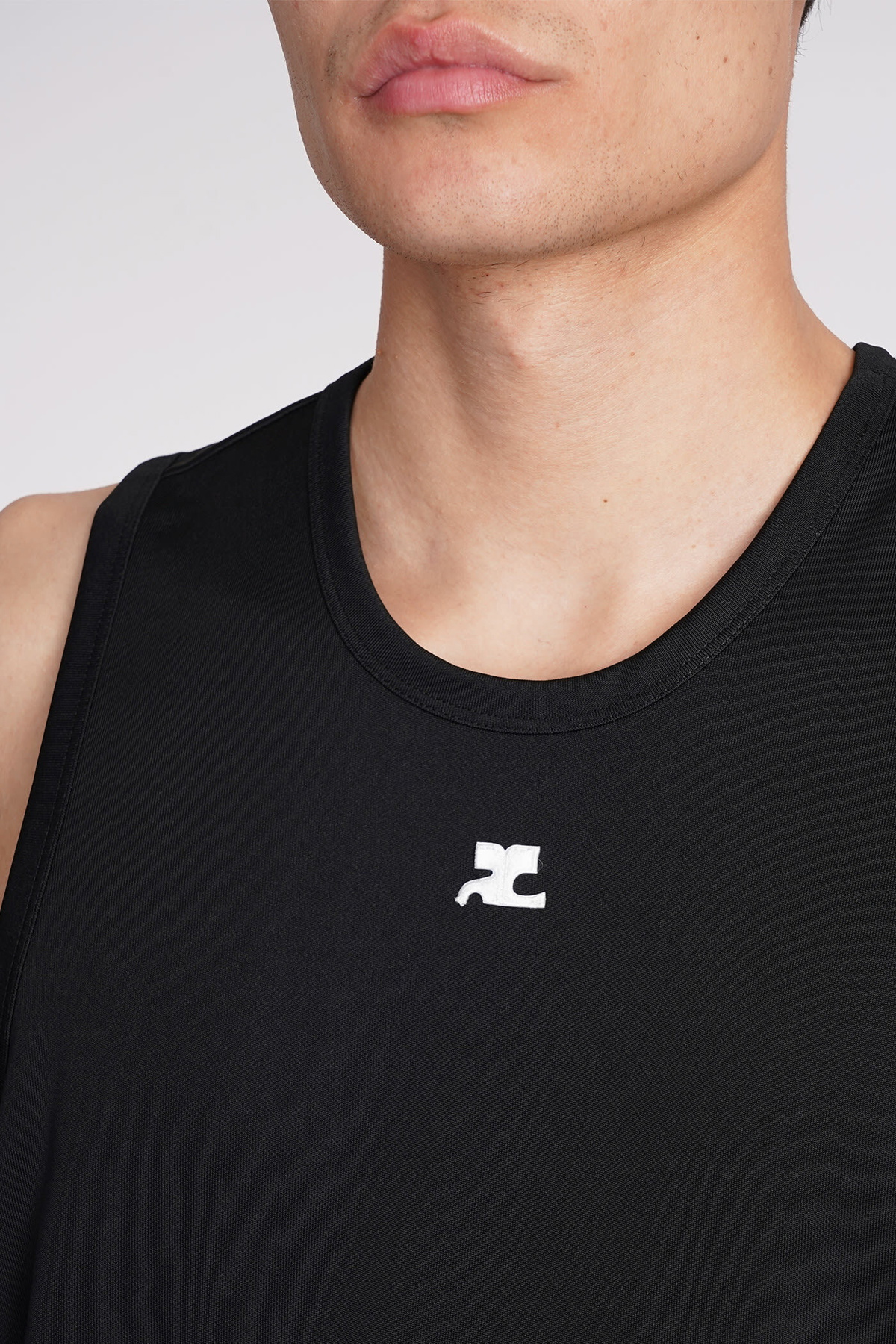 Courrèges Top With Logo Courreges