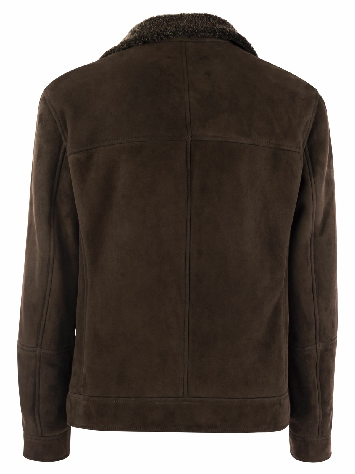 Brunello Cucinelli Double-breasted Shearling Outerwear Brunello Cucinelli