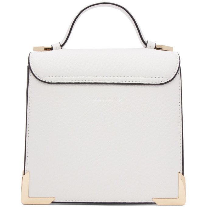 Mackage White Rubie Crossbody Mini Bag Mackage