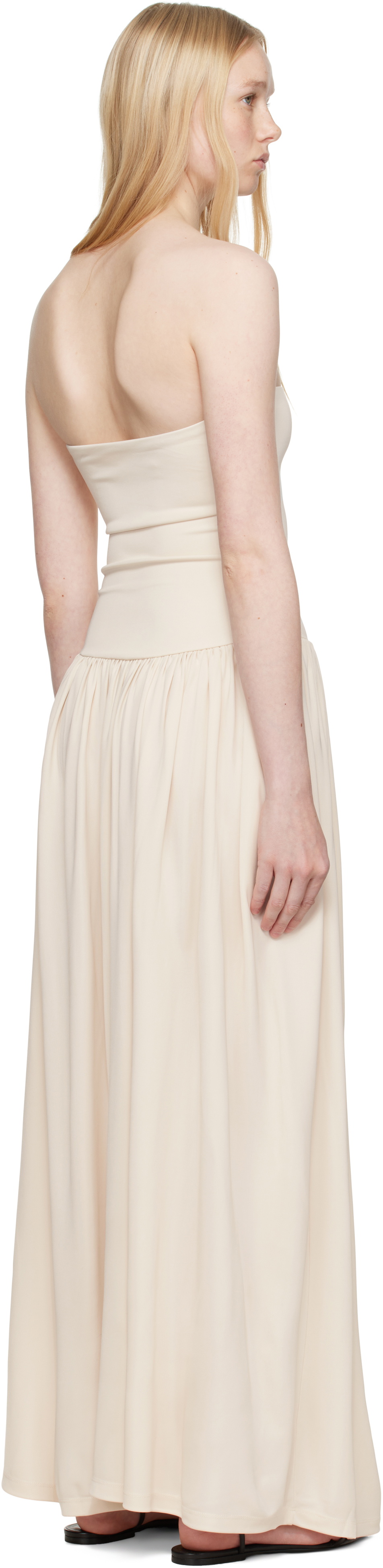 Aya Muse Off-White Dia Maxi Dress Aya Muse