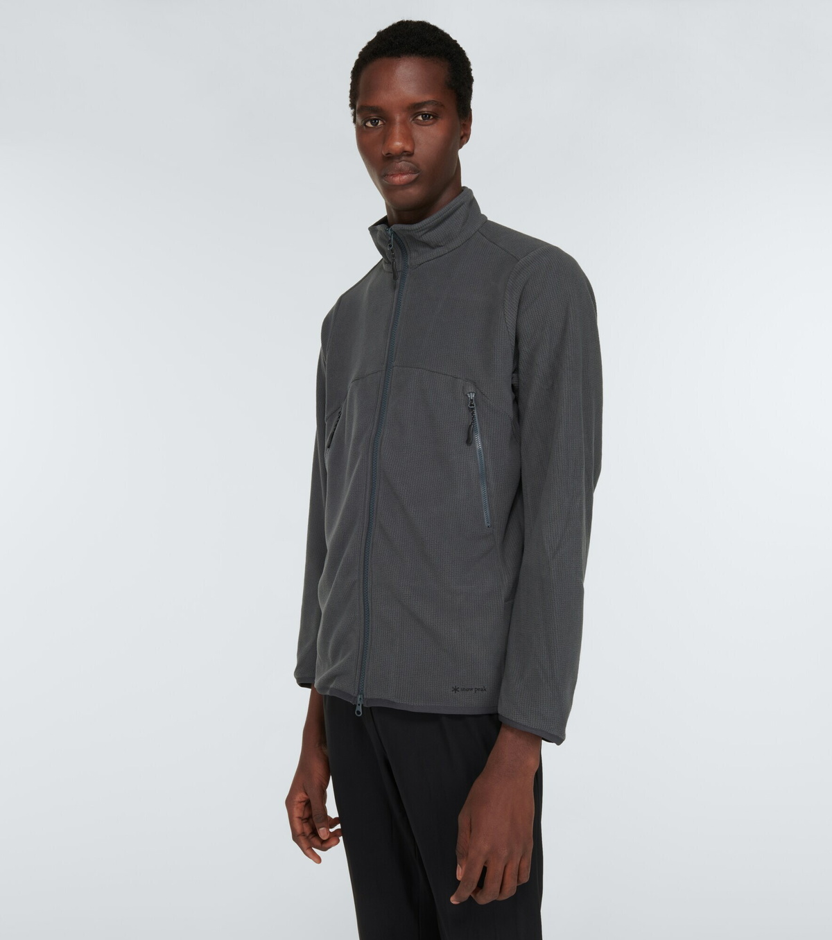 Snow Peak - Grid fleece jacket Snow Peak