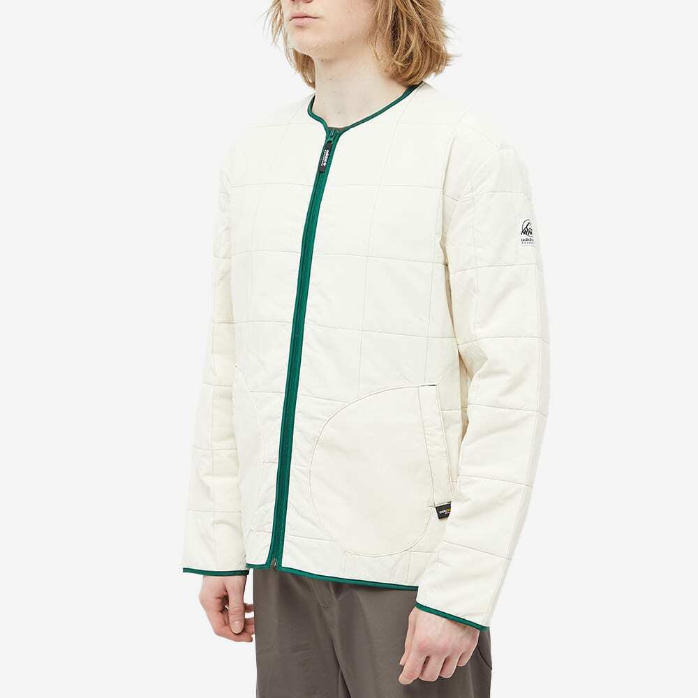 Adidas Men's ADV FC Liner Jacket in Wonder White adidas