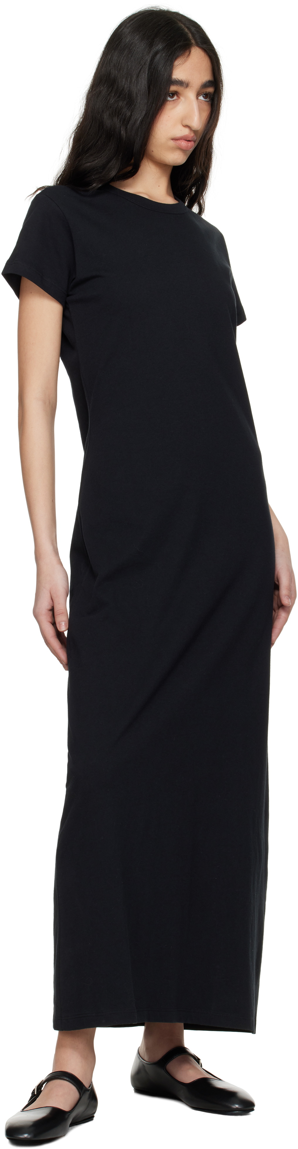 LESET Black Margo Maxi Dress LESET