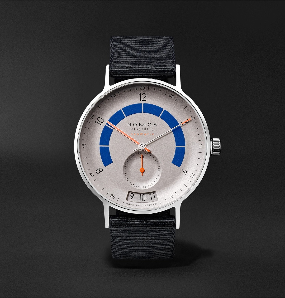 NOMOS Glashütte - Autobahn Neomatik Datum Automatic 41mm Stainless ...