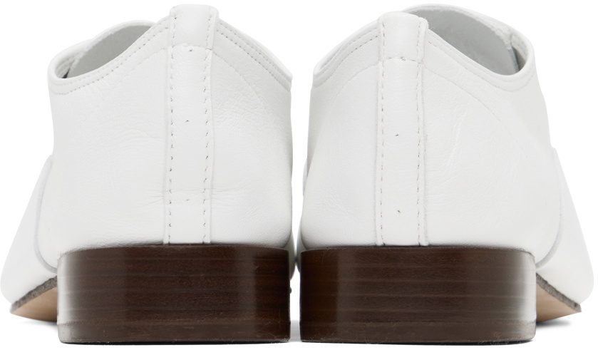 Repetto White Zizi Oxfords Repetto