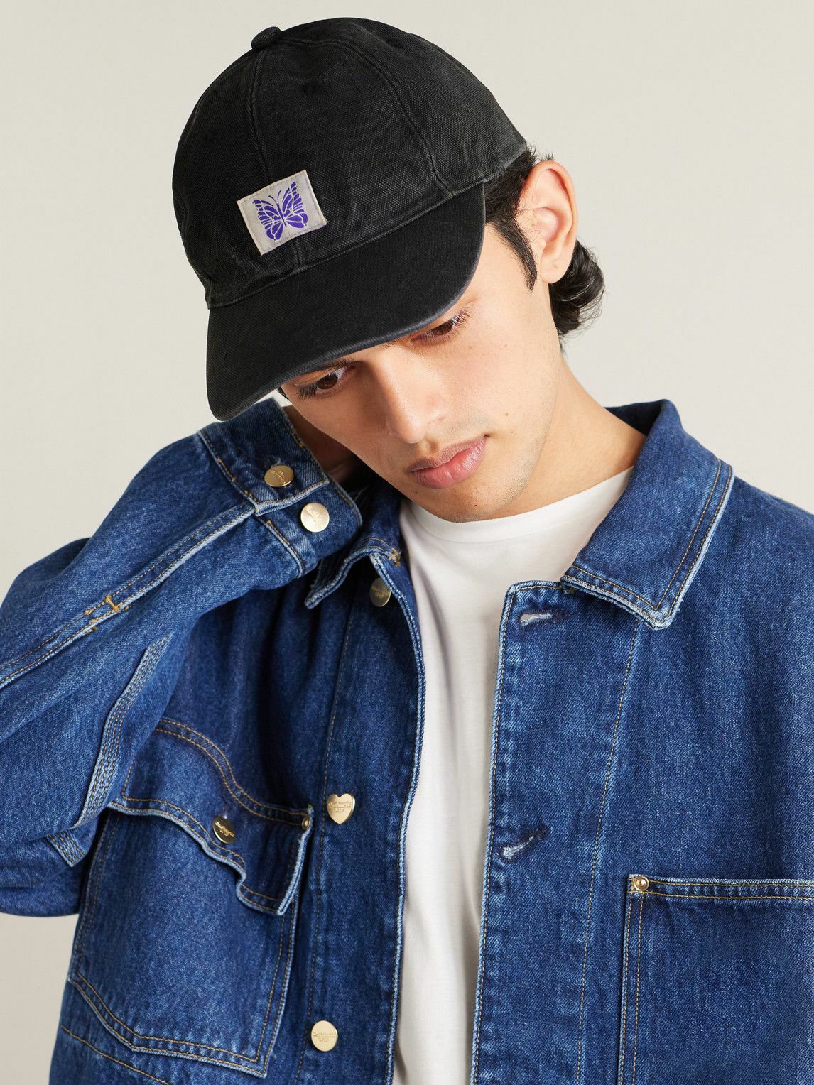 Needles - Logo-Appliquéd Cotton-Canvas Baseball Cap Needles