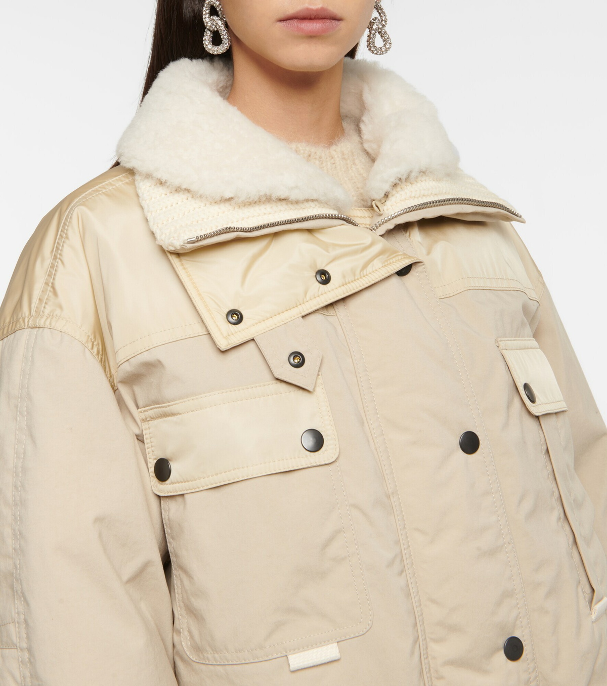 Isabel Marant - Shearling-lined jacket Isabel Marant