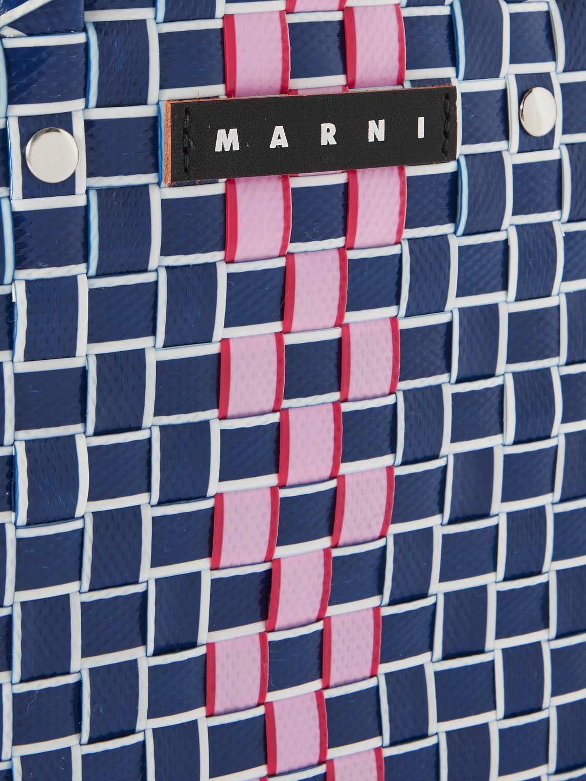 MARNI KIDS - Woven Textured-Leather Tote Bag