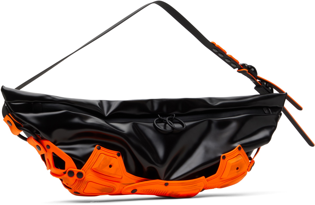 Innerraum Black & Orange Object M07 Crossbody Bag Innerraum