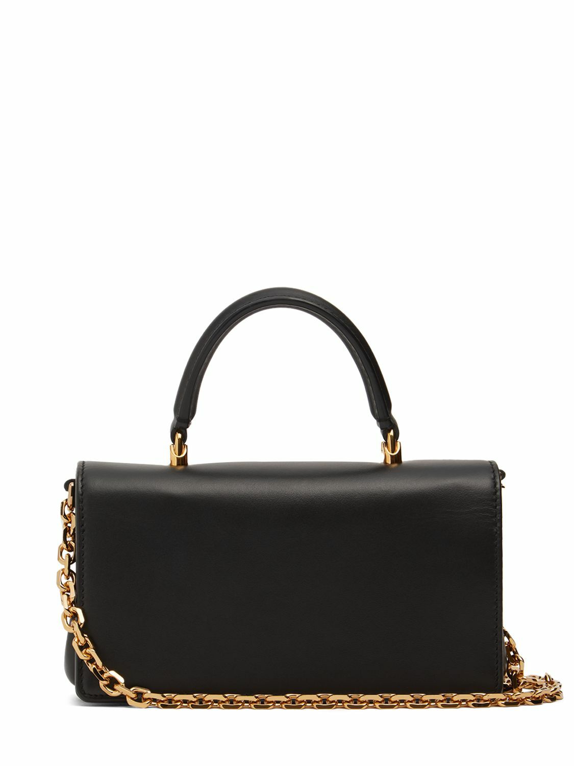 DOLCE & GABBANA Mini Dg Girls Leather Top Handle Bag Dolce & Gabbana