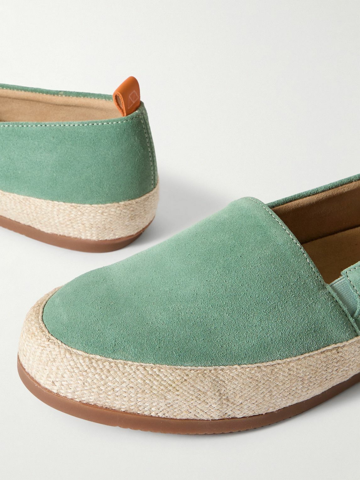 Mulo - Suede Espadrilles - Green Mulo