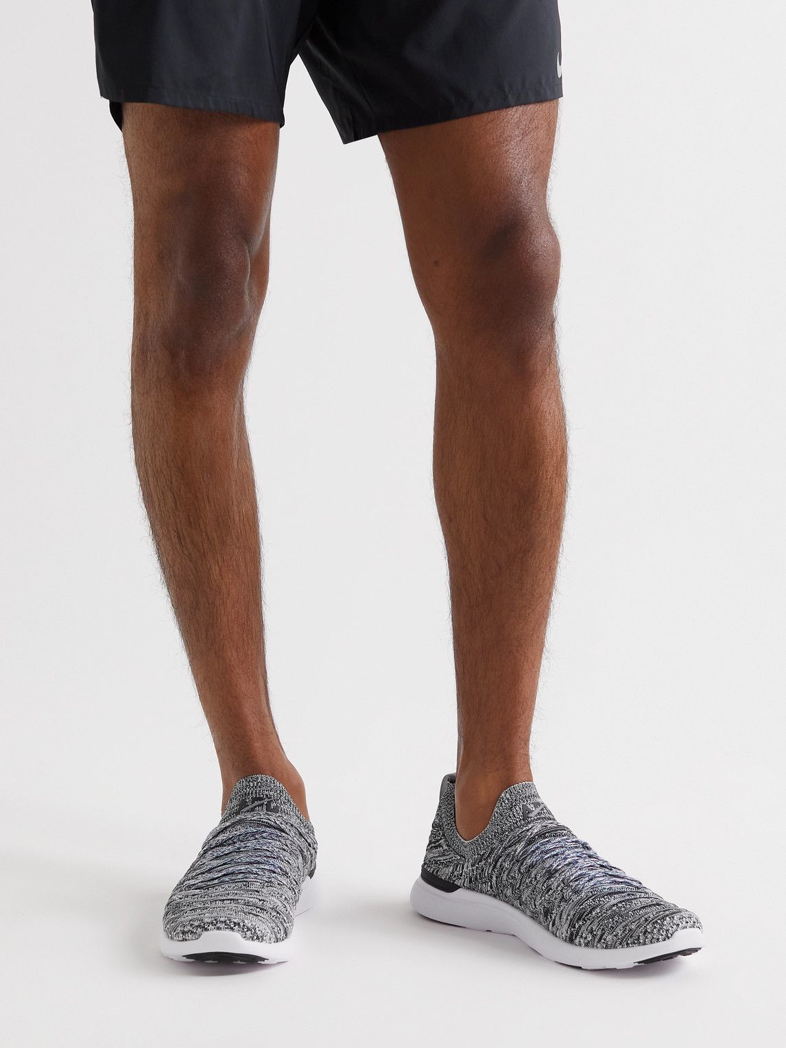 APL Athletic Propulsion Labs - Wave TechLoom Running Sneakers - Gray ...