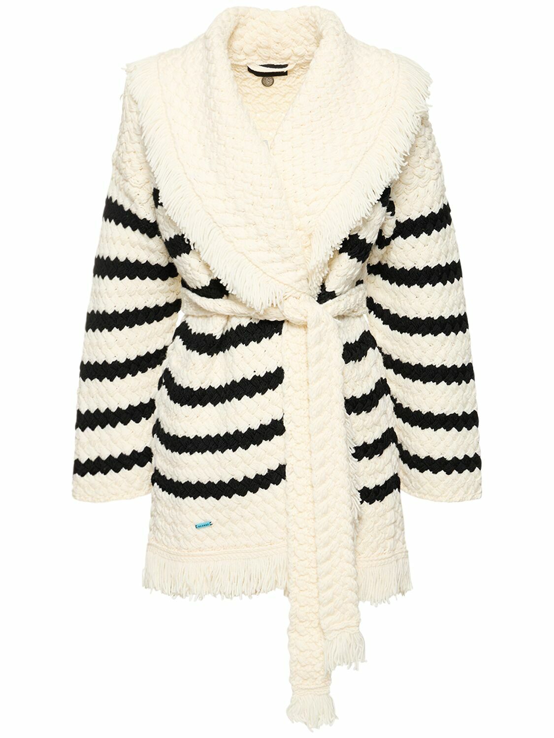 ALANUI - The Mariner Wool Cardigan Alanui