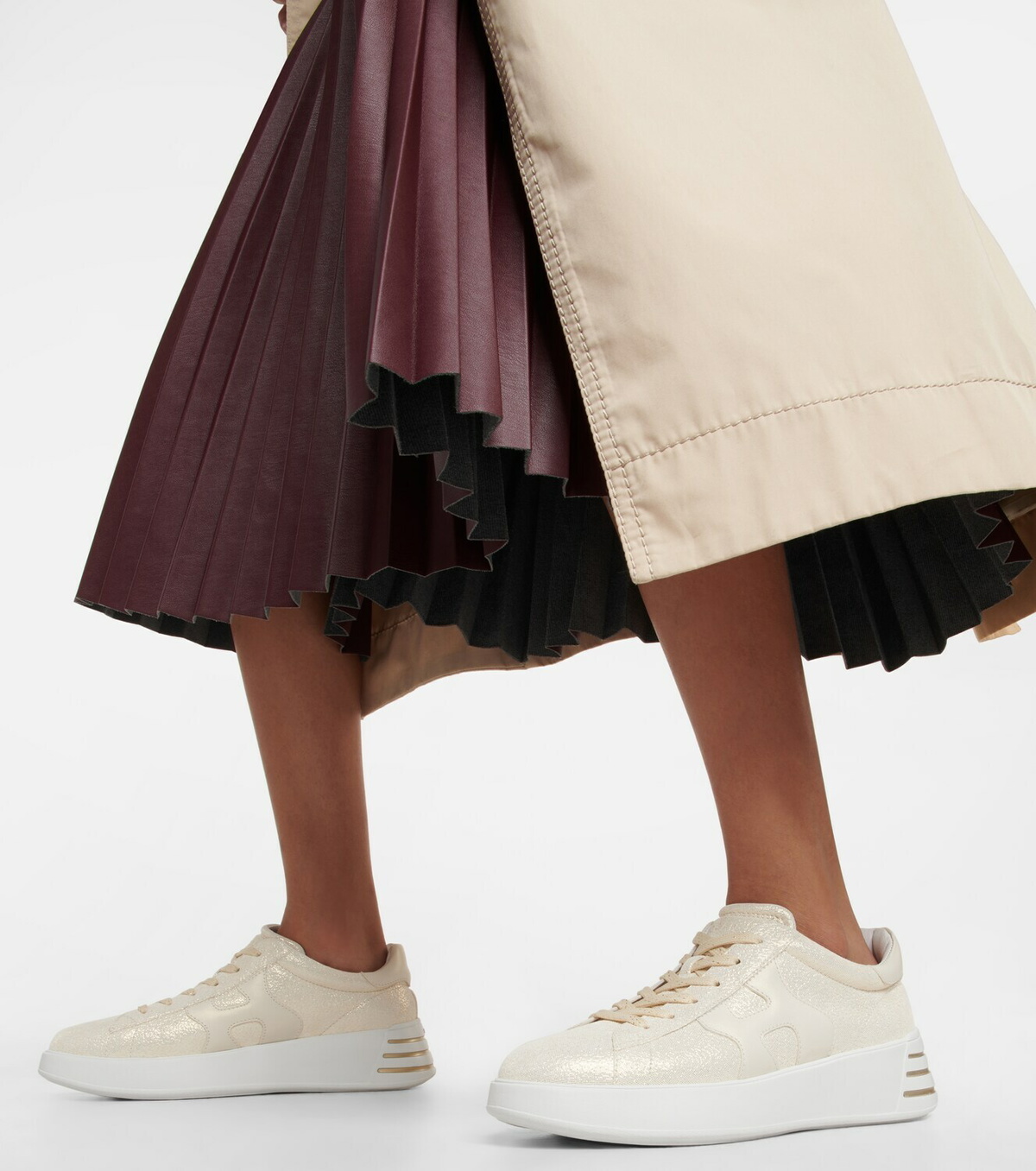 Hogan Rebel leather sneakers Hogan