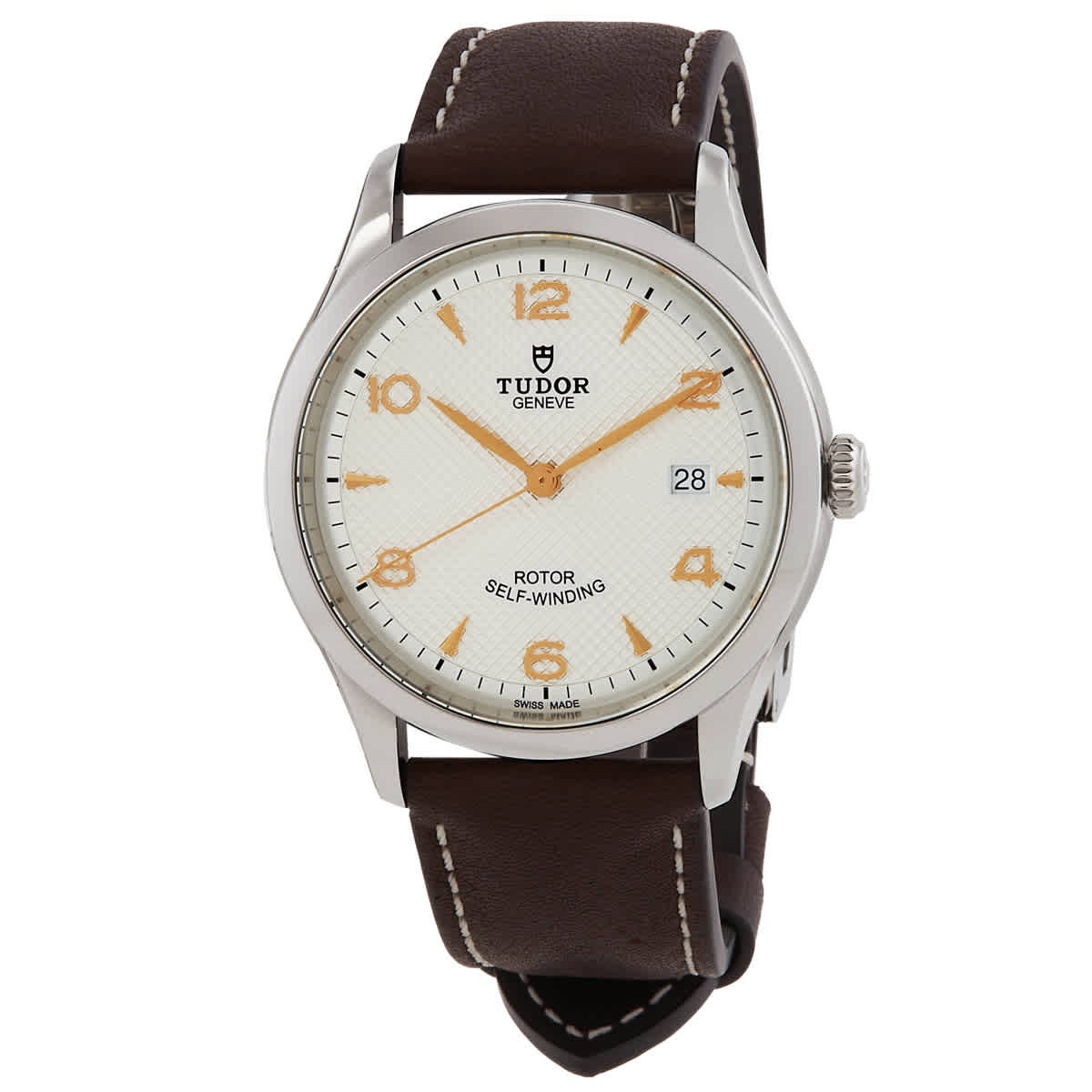 Tudor 1926 Automatic Silver Dial Mens Watch 91550-0006 Tudor