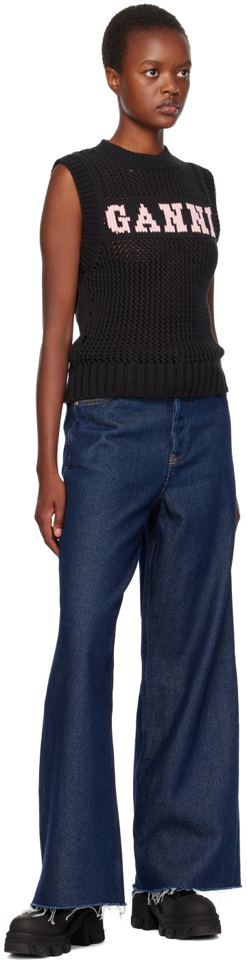 GANNI Gray Relaxed-Fit Coat GANNI