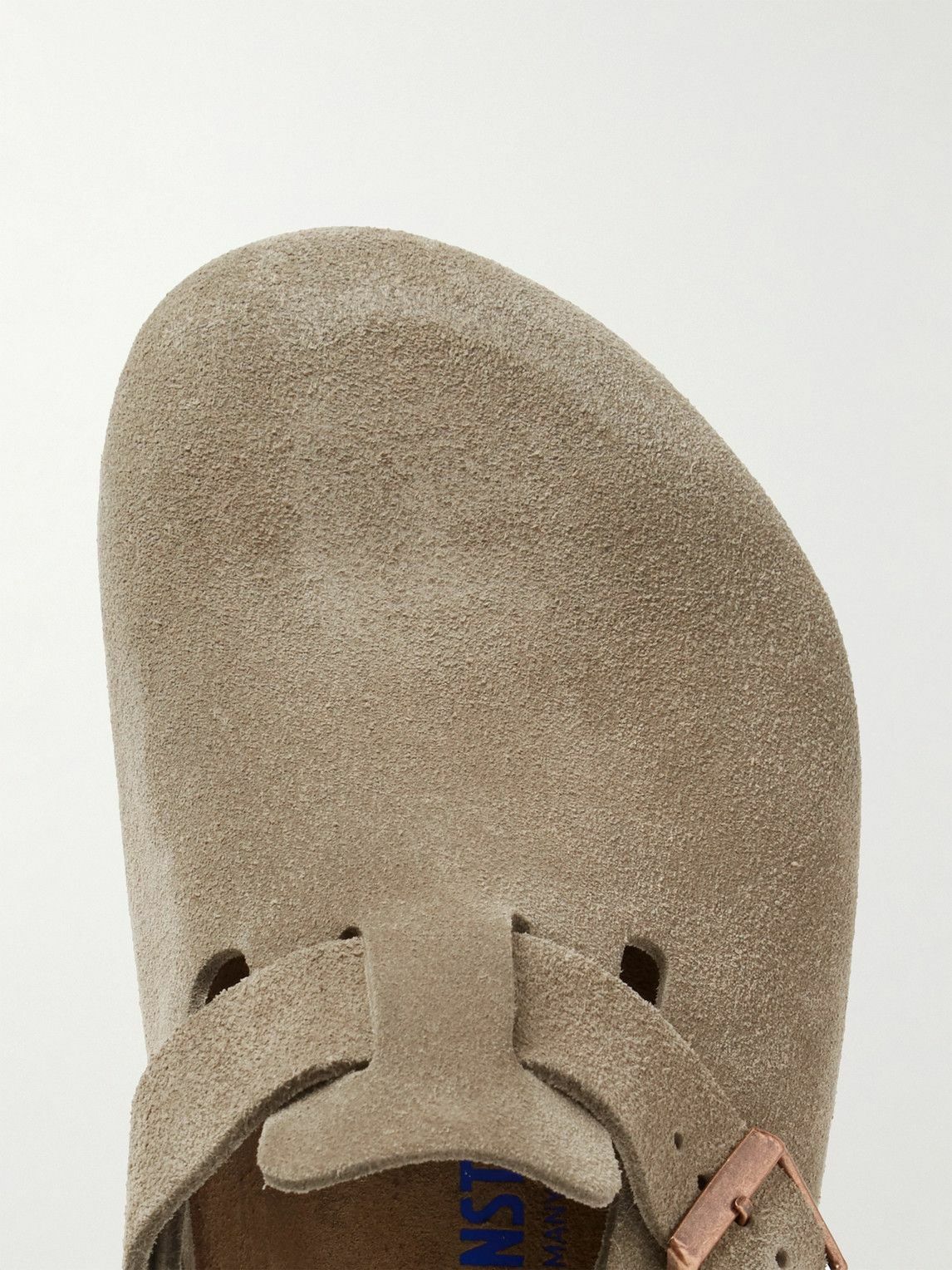 Birkenstock - Boston Suede Clogs - Brown Birkenstock