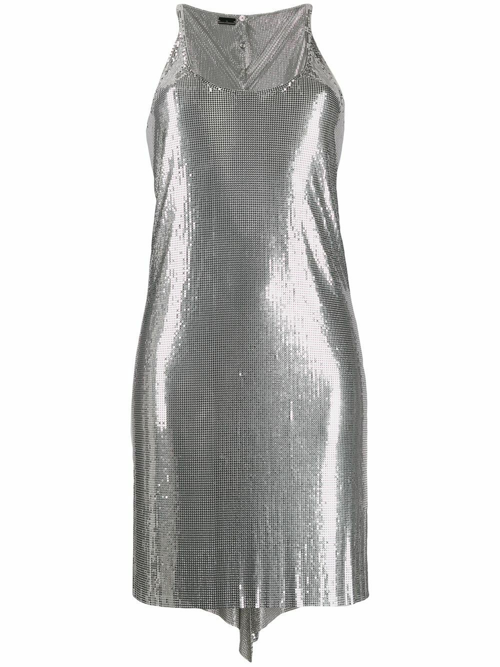 Rabanne Metallic-Mesh Dress Paco Rabanne