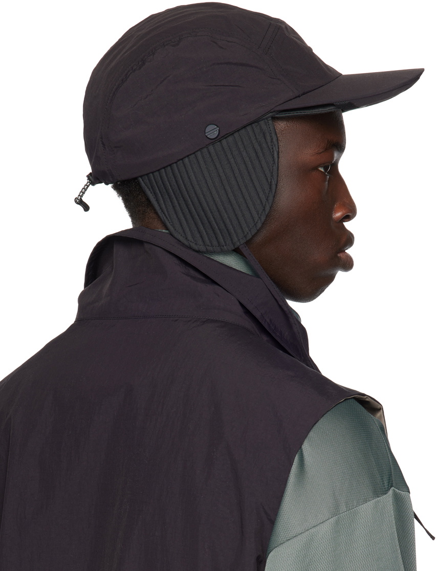 meanswhile Black Layered Cap meanswhile