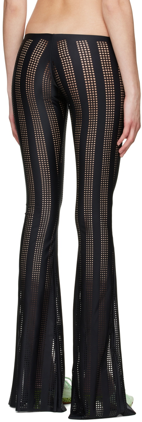 FAL-ASH Black Polyester Leggings FAL-ASH