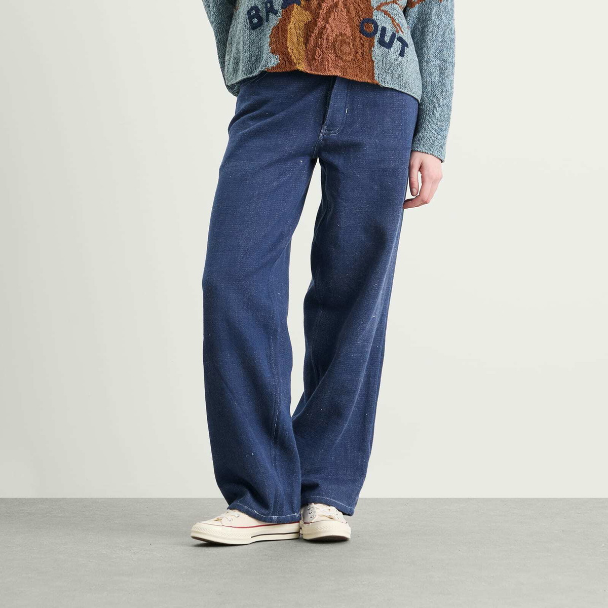 Story mfg. Women's Poetry Jeans in Handloom Selvedge Denim Story Mfg.