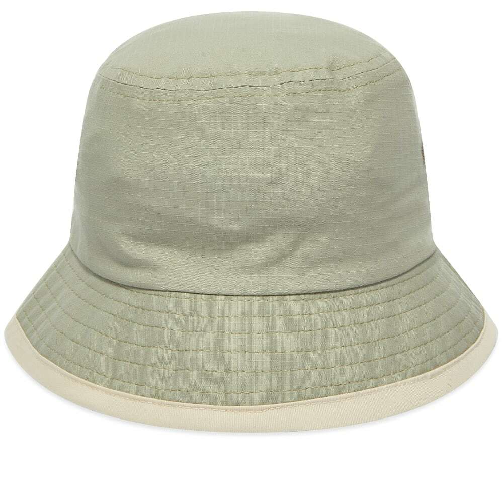Folk Men's Border Bucket Hat in Olive Ripstop Folk