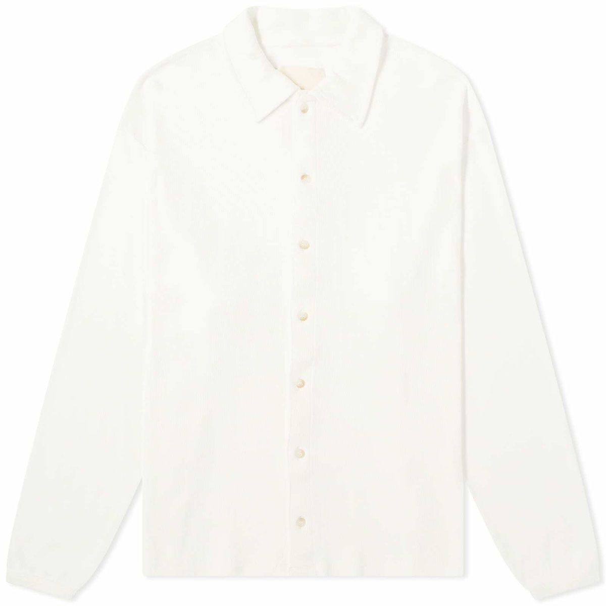 Bram's Fruit Men's Rib Shirt in White Bram's Fruit