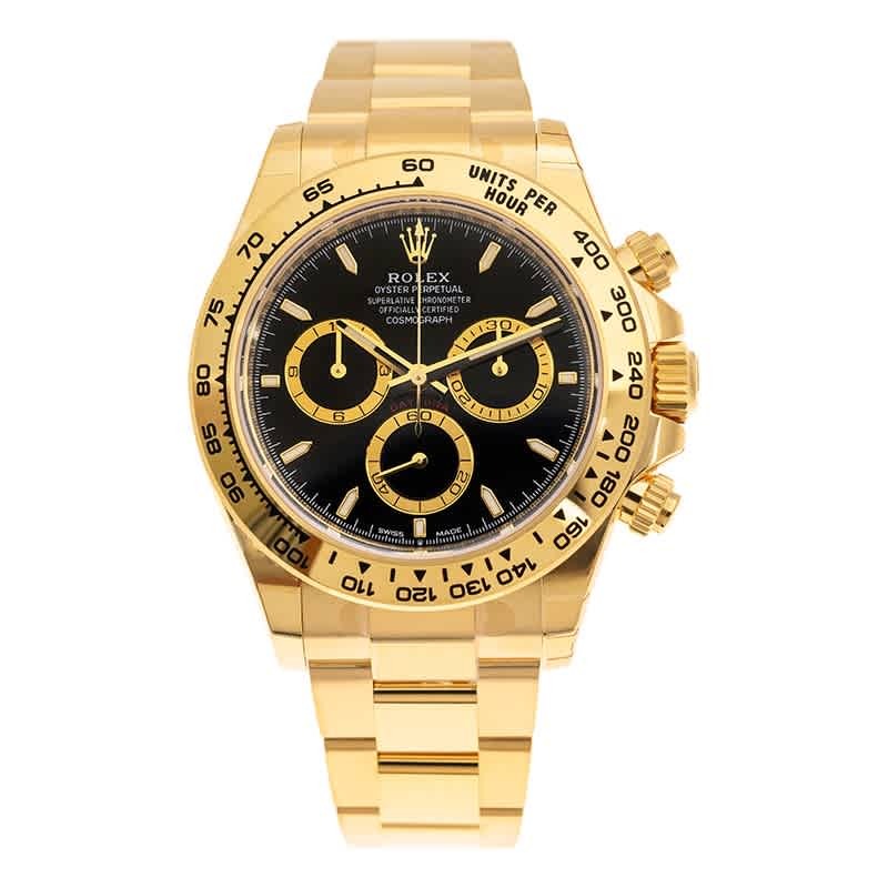 Rolex Daytona Chronograph Automatic Black Dial Mens Watch 126508-0004 Rolex