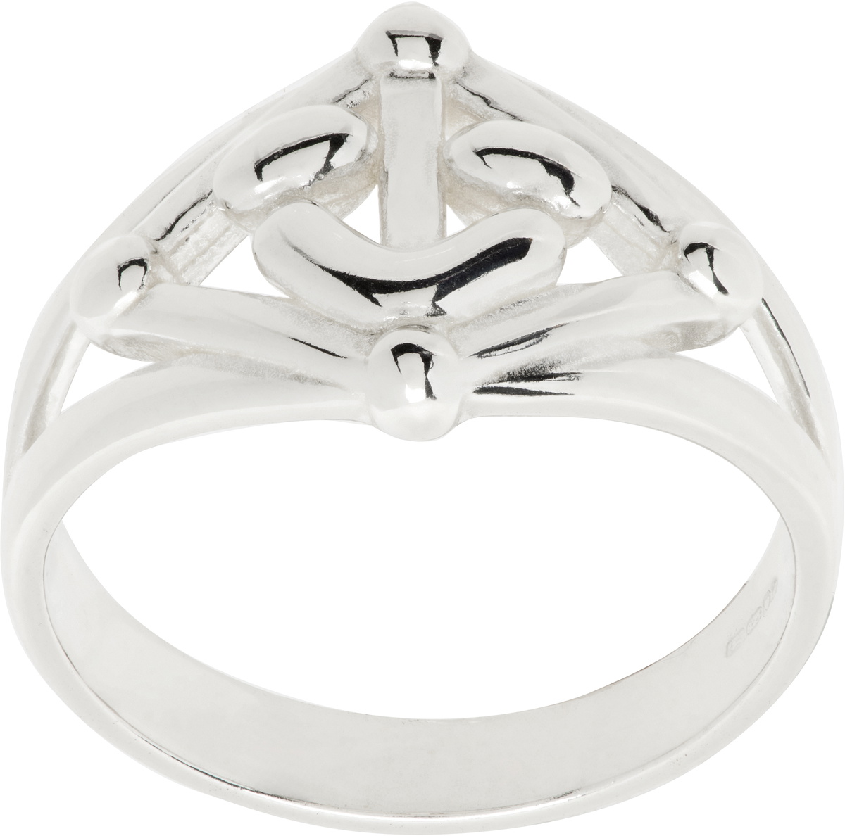 Alec Doherty Silver Plain One Ring Alec Doherty