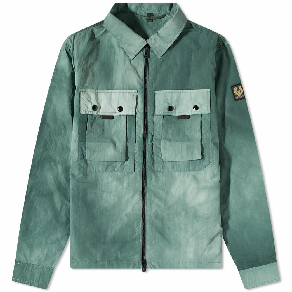 Belstaff Men's Tactical Overshirt in Graph Green Belstaff