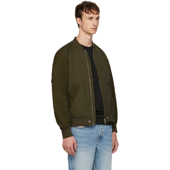 Diesel Green J Gate Bomber Jacket Diesel