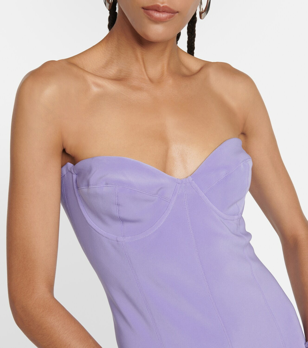 Norma Kamali Fishtail midi dress Norma Kamali