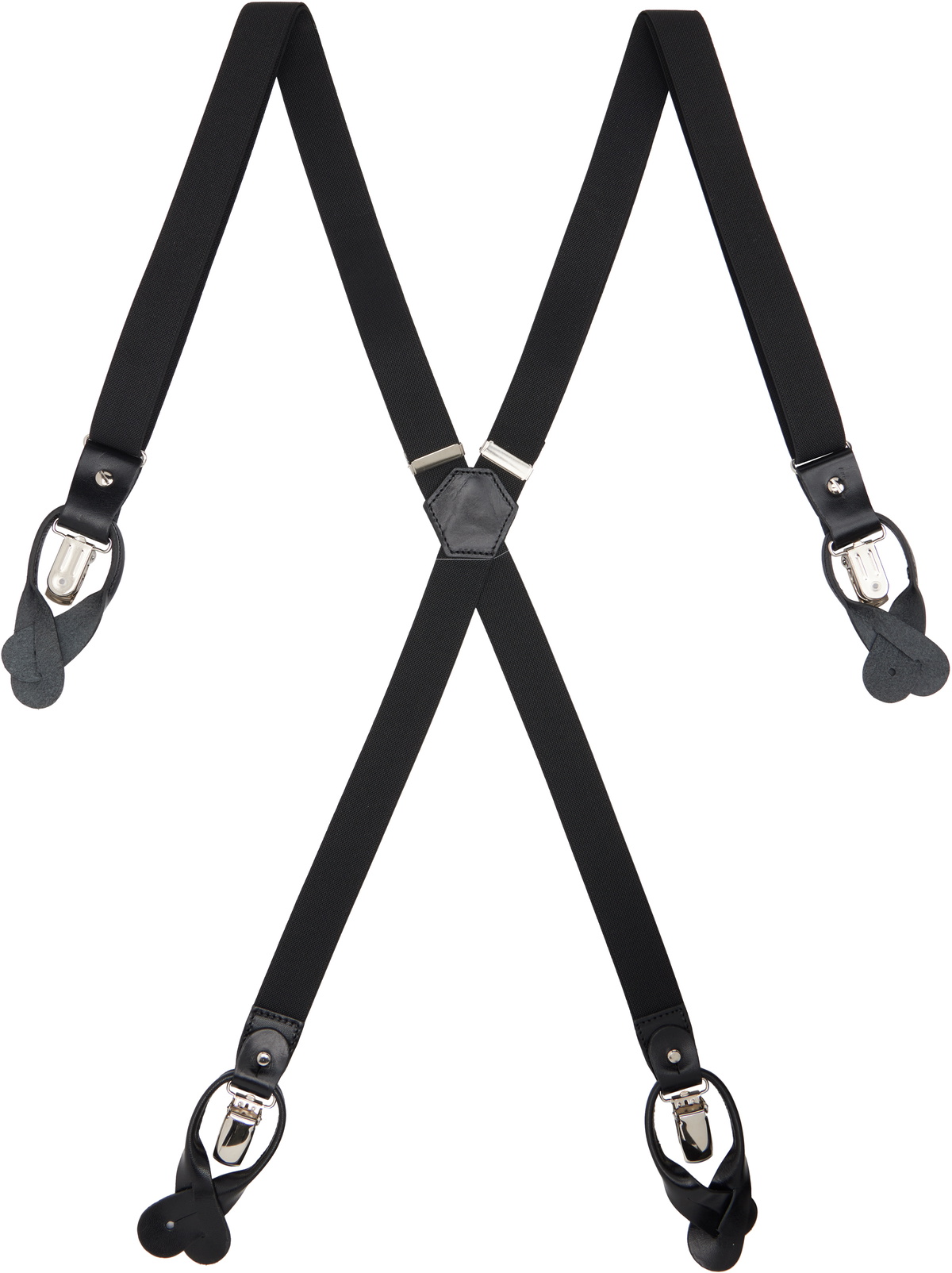 Ann Demeulemeester Black Rakel Suspenders Ann Demeulemeester