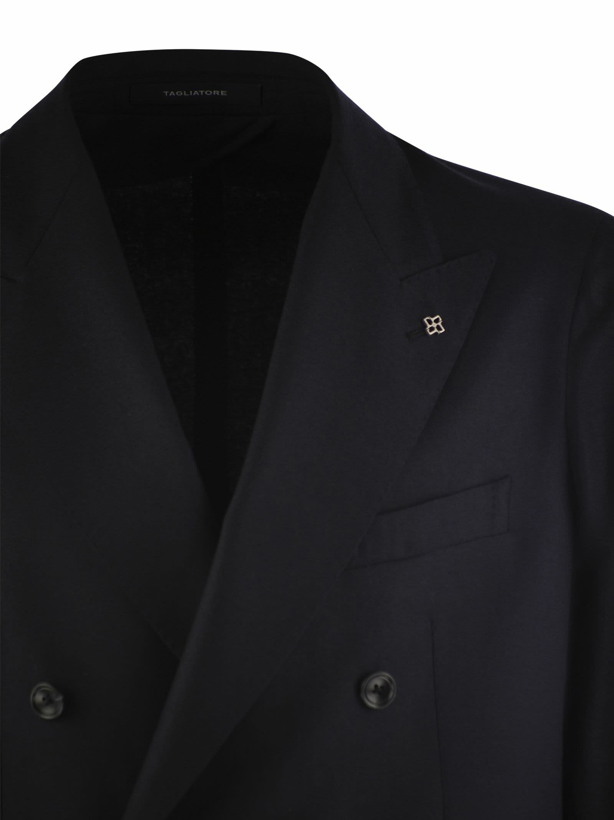 Tagliatore Wool And Cashmere Double-breasted Suit Tagliatore